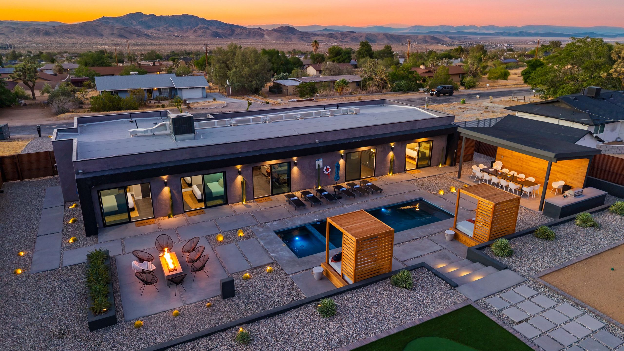Desert Ace By Avantstay | Pool + Spa + Fire Pit + Giant Chess | Near Natl Park - Joshua Tree, CA