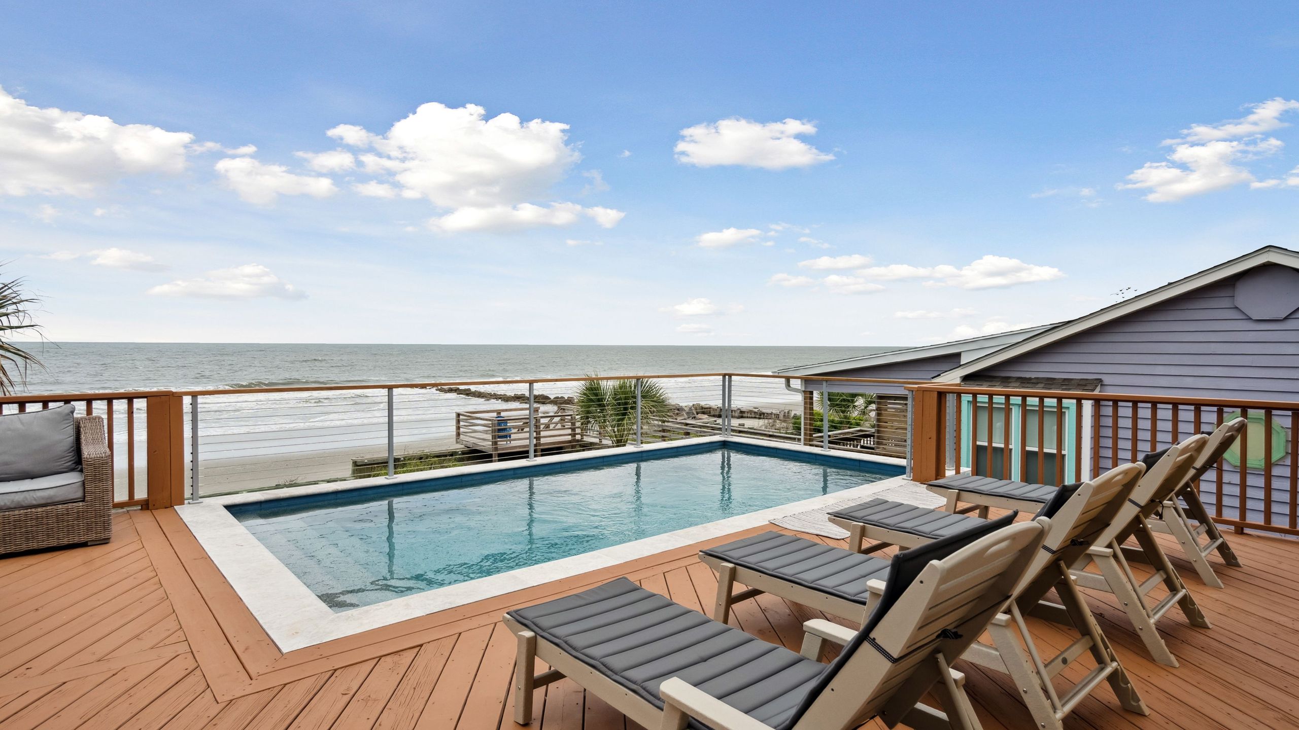 Gorgeous Oceanfront Oasis With Elevated Plunge Pool - Stunning Retreat - Charleston, SC