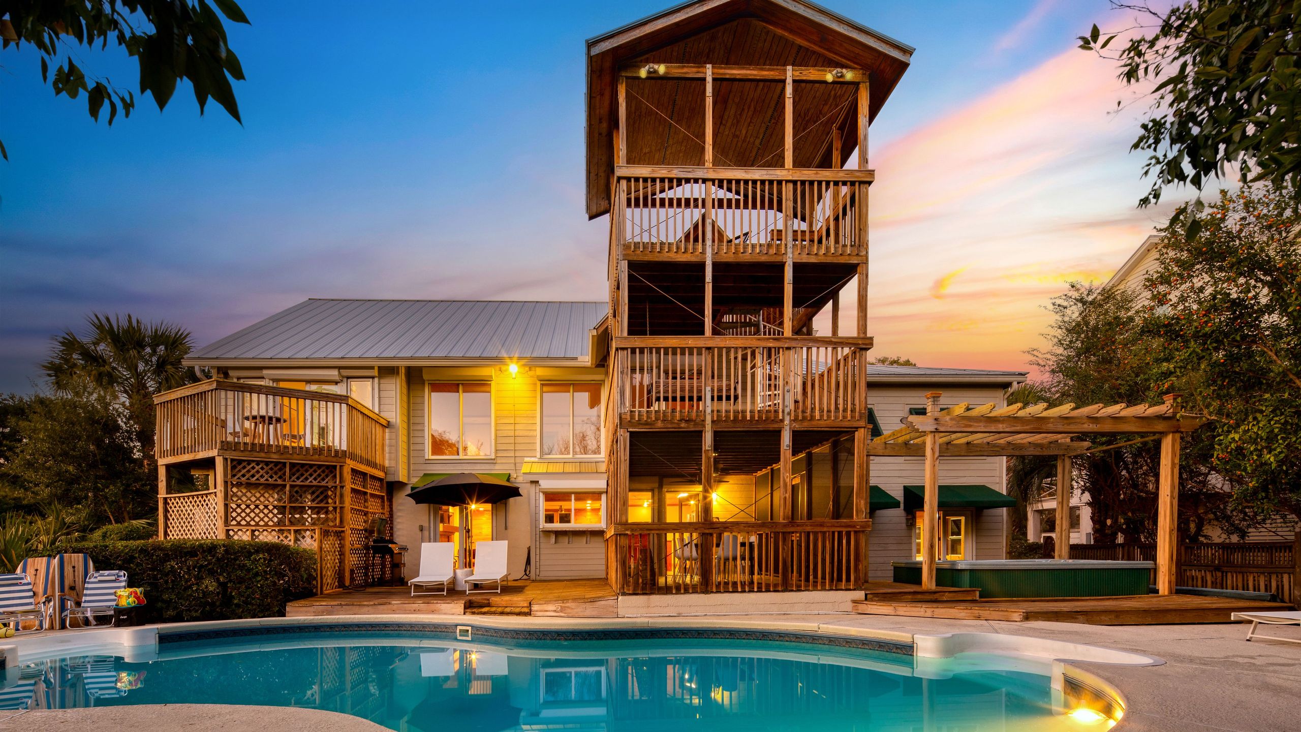 Raven By Avantstay | Entertainers Dream W/ Pool, Hot Tub, Game Room! 9 Brs! - Charleston, SC
