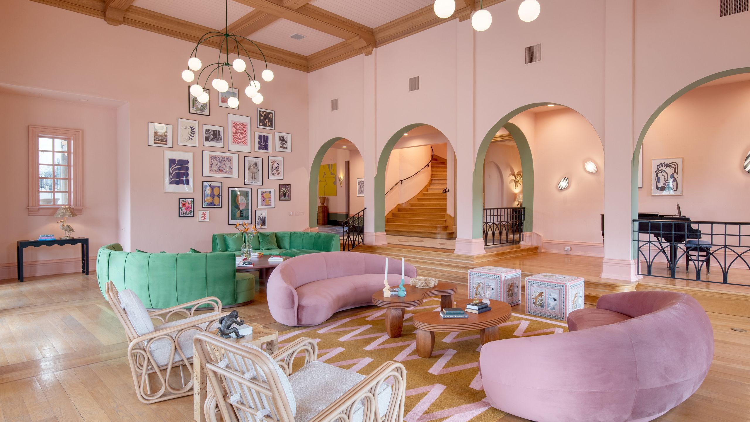 The Pond Estate | Maximalist Designer Compound w/ 2 Casitas, Indoor ...